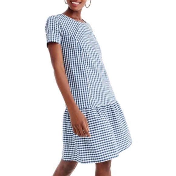 J Crew Gingham Dress